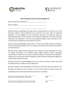 Fillable Online LOAN AUTHORIZATION AND AGREEMENT (LA&A) SBA Form 1391 ...