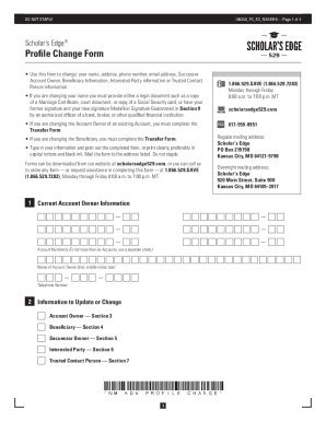 Fillable Online State Farm Account Information Change Form - cdn ...