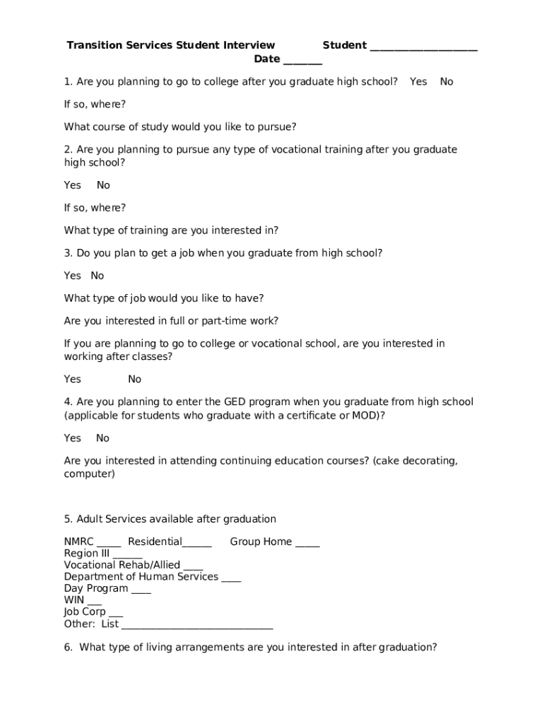 IEP Transition Plans: What to KnowUnderstood - For ...Transition ...