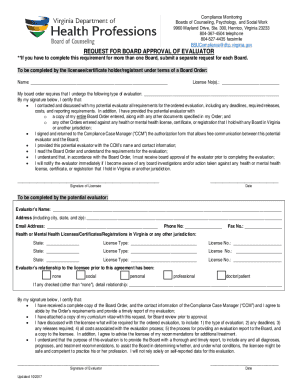 Fillable Online INITIAL CONTACT FORM - Virginia Fax Email Print - pdfFiller