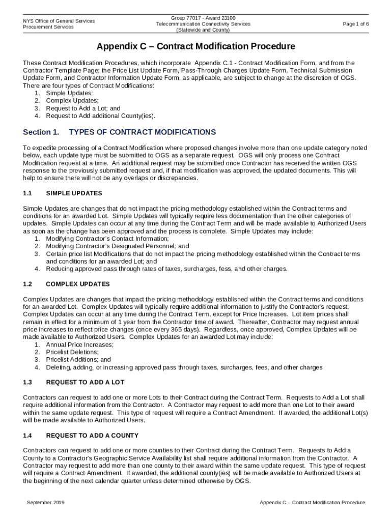 Introduction to Contracting: Contract ModificationsContract ModificationsAcquisition ...