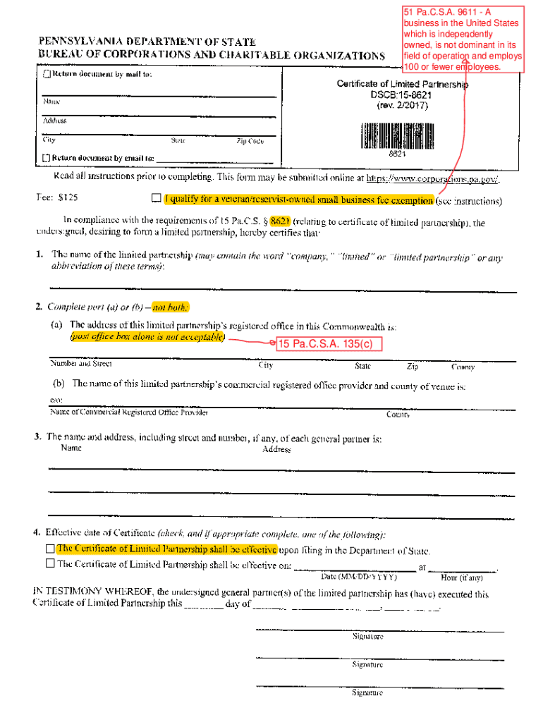 Fillable Online Pennsylvania Statutes Title 51 Pa.C.S.A. Military ...