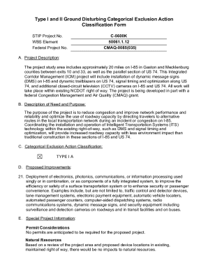 Fillable Online Categorical Exclusion Checklist Template Guidance Fax ...