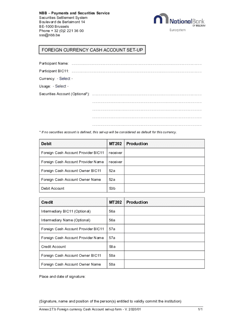 Fillable Online Annex 27.b FCA Form Fax Email Print - pdfFiller
