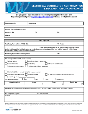 Fillable Online The Electrical Certificate of Compliance explained Fax ...