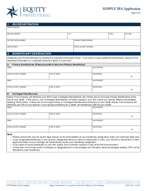 Fillable Online Fillable Online Form 5305-SIMPLE - Internal Revenue ...