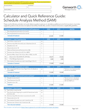 Fillable Online Calculator and Quick Reference Guide: Form 91 Income ...