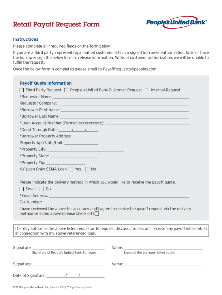 Fillable Online 13+ Payoff Statement Templates in PDFFree & Premium ...