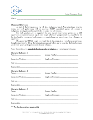 Fillable Online Human Resources Management and AdviceHuman Resources ...