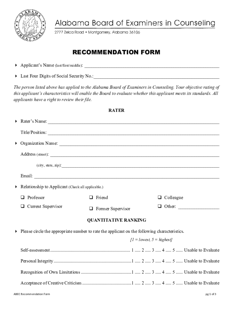 Fillable Online abec alabama READ INSTRUCTIONS ON BACK BEFORE ...