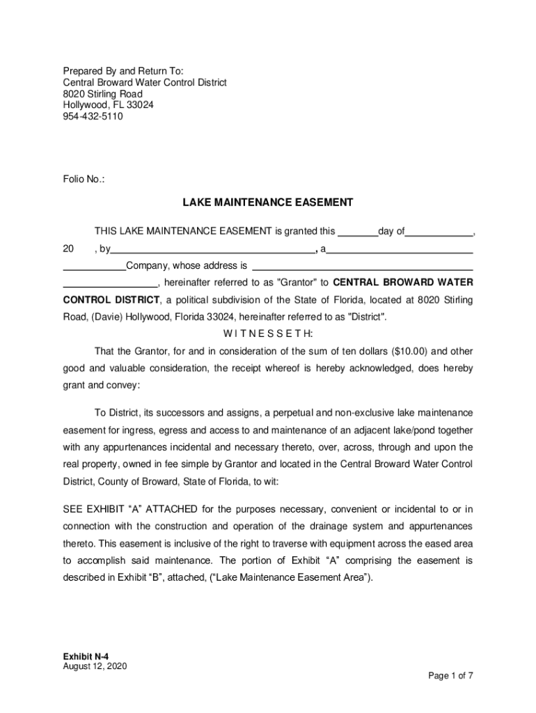 Fillable Online Revocable License Agreement To Encroach Into Easement ...
