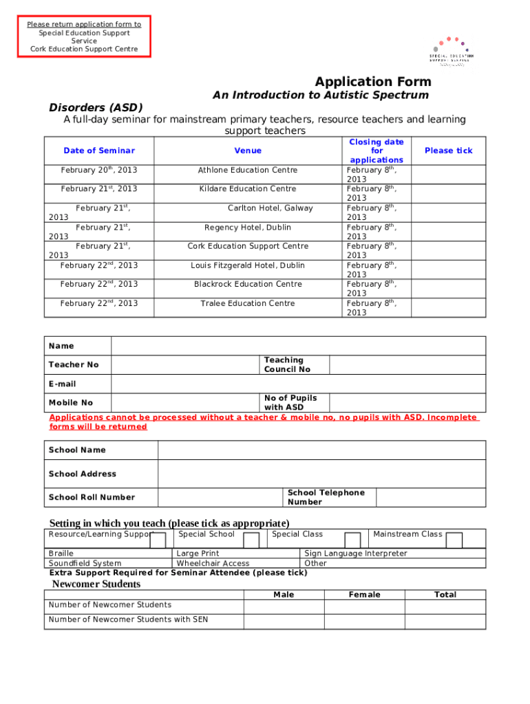 Introduction to Autism Spectrum Disorder - Autism Spectrum ... Doc ...