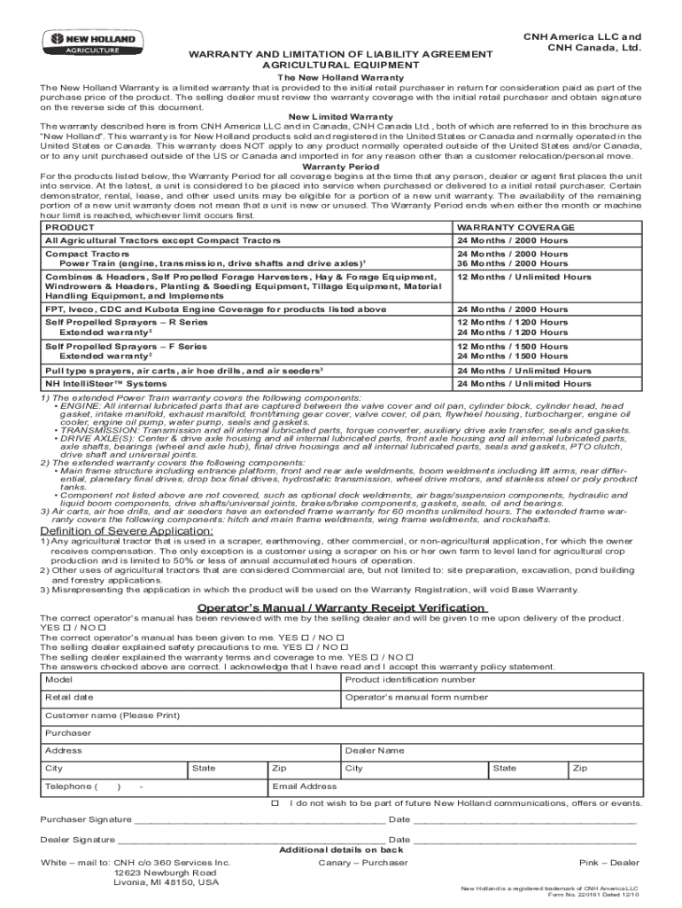 Fillable Online Warranties and Limitation of Liability Sample Clauses ...