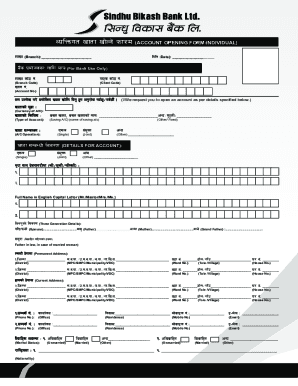 Fillable Online INDIVIDUAL/JOINT ACCOUNT OPENING FORM Fax Email Print ...