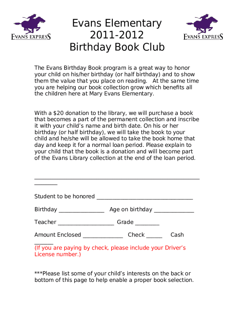 Online allenisd 2013 2014 Birthday Book ... Doc Template | pdfFiller