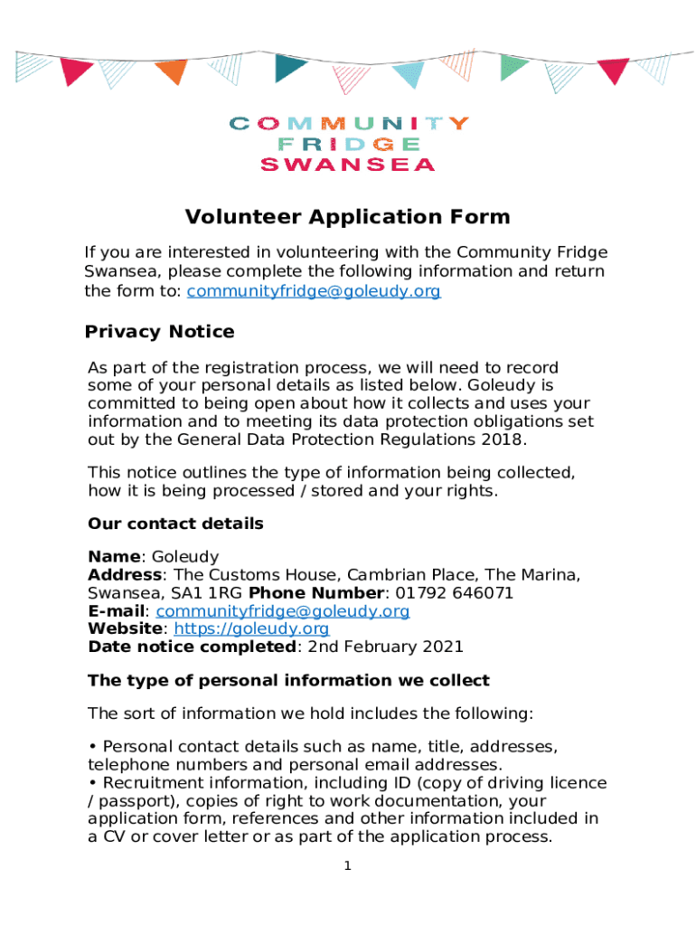 Volunteer - Repair Cafe Wales - Local Community ... Doc Template ...