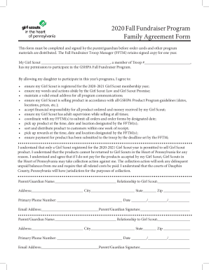 Fillable Online Family Agreement Sample 5+ FREE Law Templates - Edit ...
