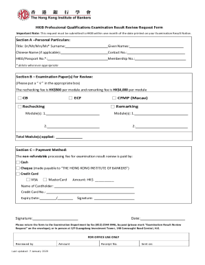 Fillable Online CFPCM Certification Examination Review Request Form Fax ...