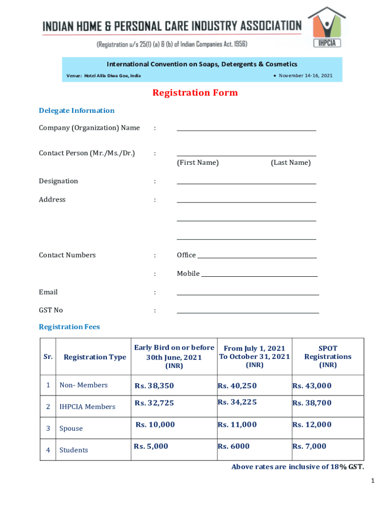 Fillable Online 2021 Department Convention Delegate Registration Form ...