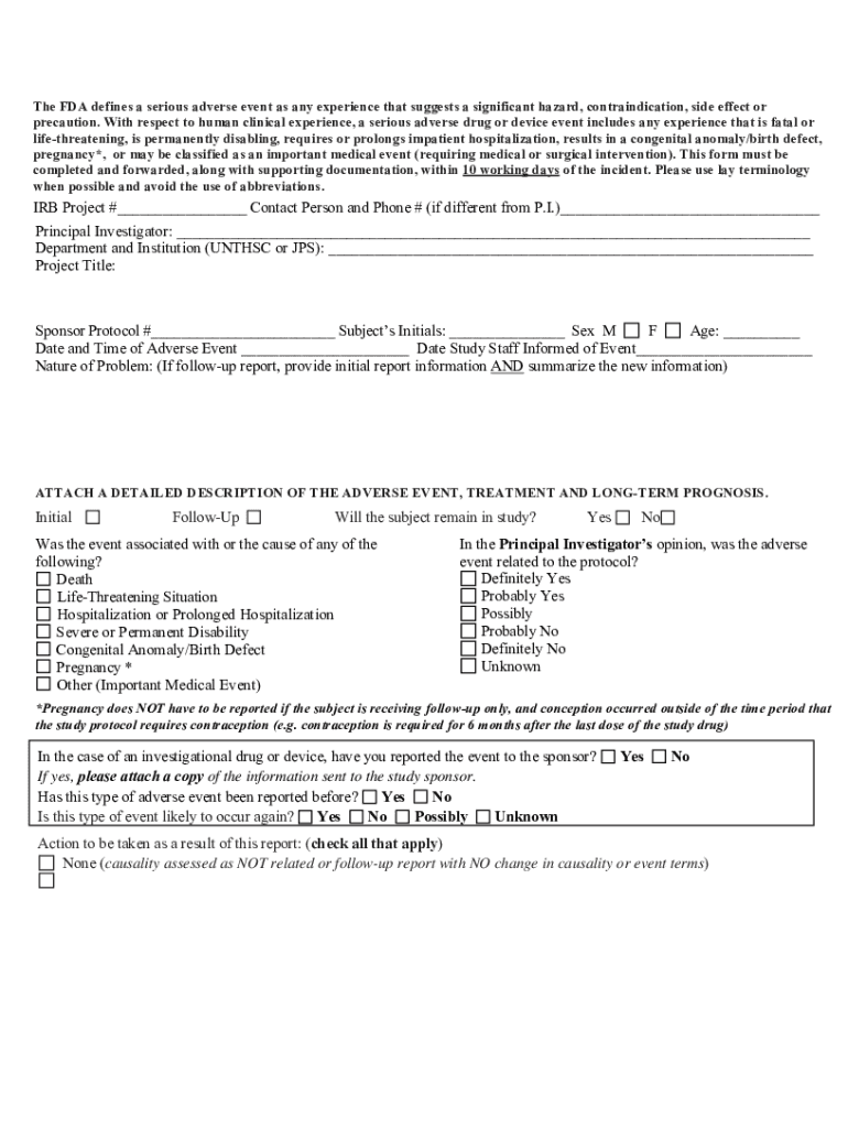 Fillable Online (SAE) REPORT Fax Email Print - pdfFiller