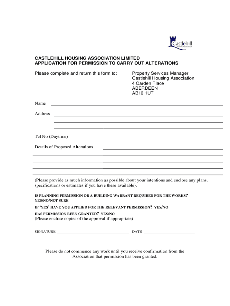 Fillable Online LANARKSHIRE HOUSING ASSOCIATION APPLICATION FOR ... Fax ...