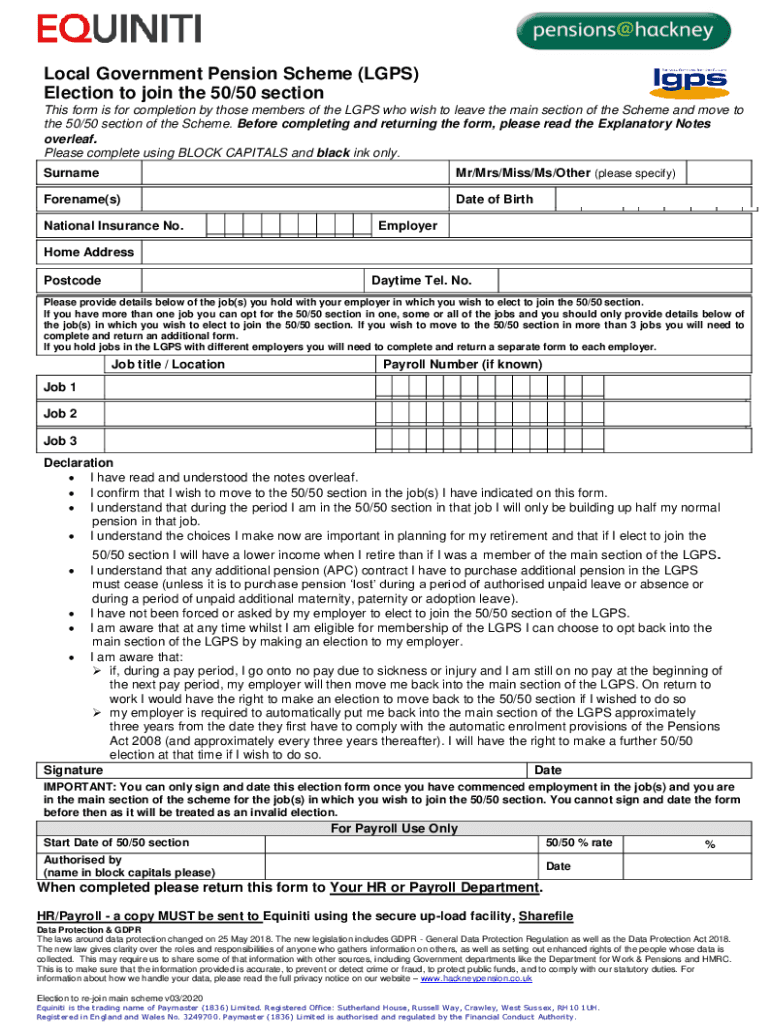 Fillable Online This form is for completion by those members of the ...