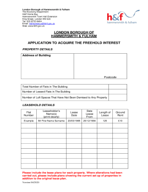 Fillable Online hf freehold application form Fax Email Print - pdfFiller