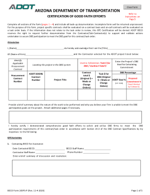 Fillable Online Certificate ProgramsUS Department of Transportation Fax ...