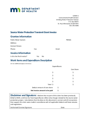 Fillable Online health minnesota Source Water Protection Transient ...