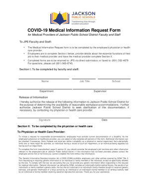 Fillable Online Medical Records Request - Jackson Health System Fax ...