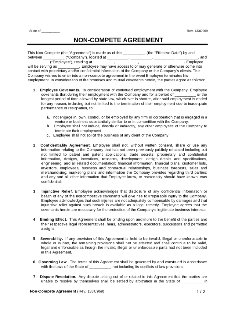 1. Employee Covenants. - Legal Templates Doc Template | pdfFiller