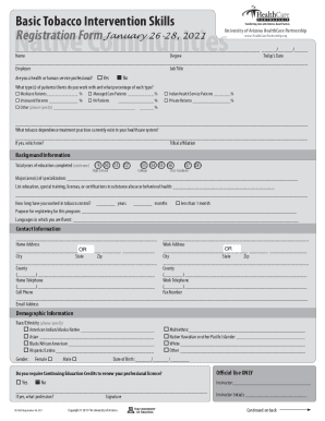 Fillable Online Program Date Time Location Team Lead Registration Form ...