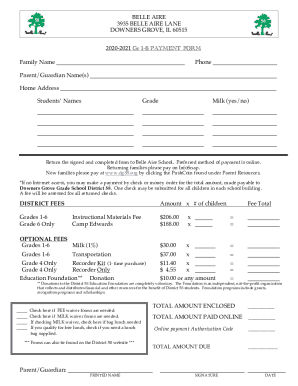 Fillable Online Fee payment form .doc Fax Email Print - pdfFiller