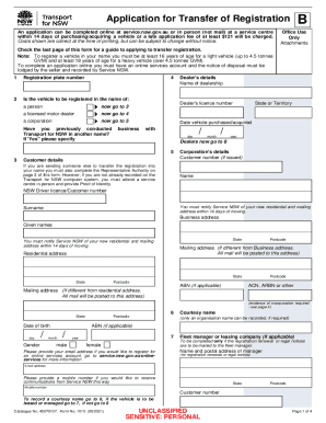 Fillable Online Transfer, buy or sell a vehicle or vessel ...
