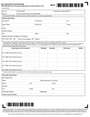 Fillable Online Tricare Non Formulary Drug Request Form Fax Email Print ...