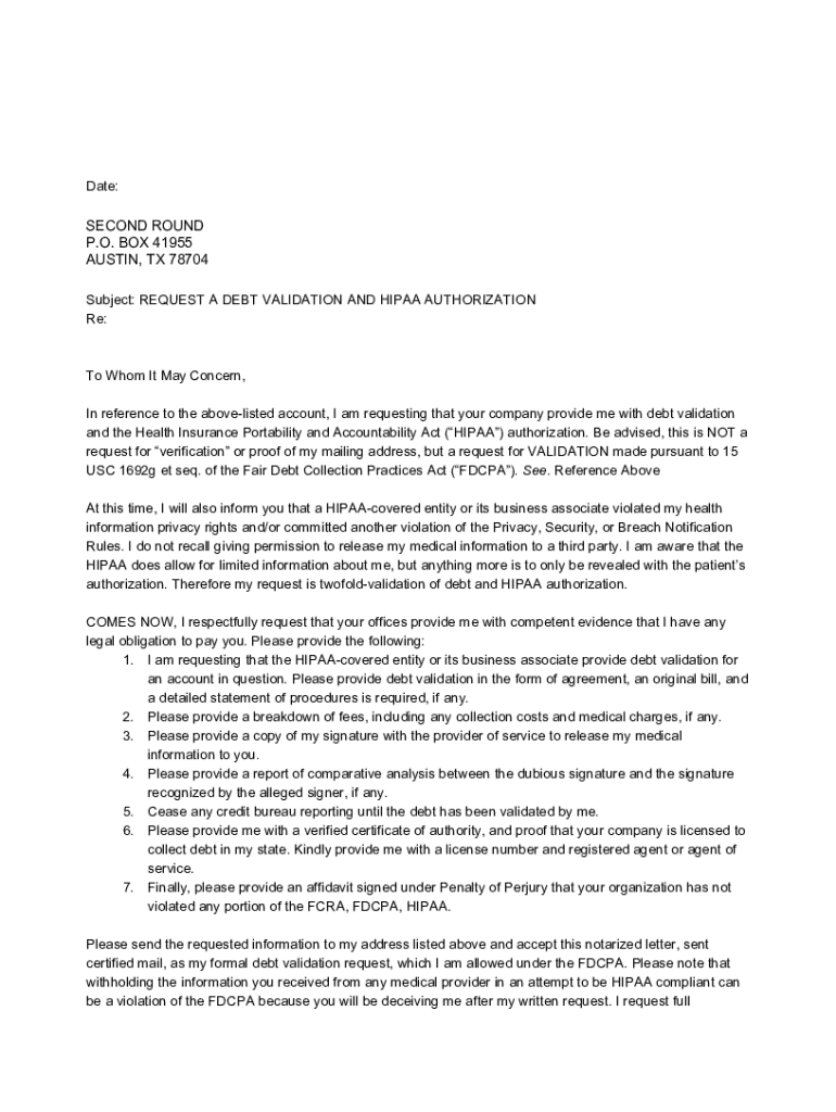 How To Write A Debt Validation Letter To A Collection Agency Marcela 