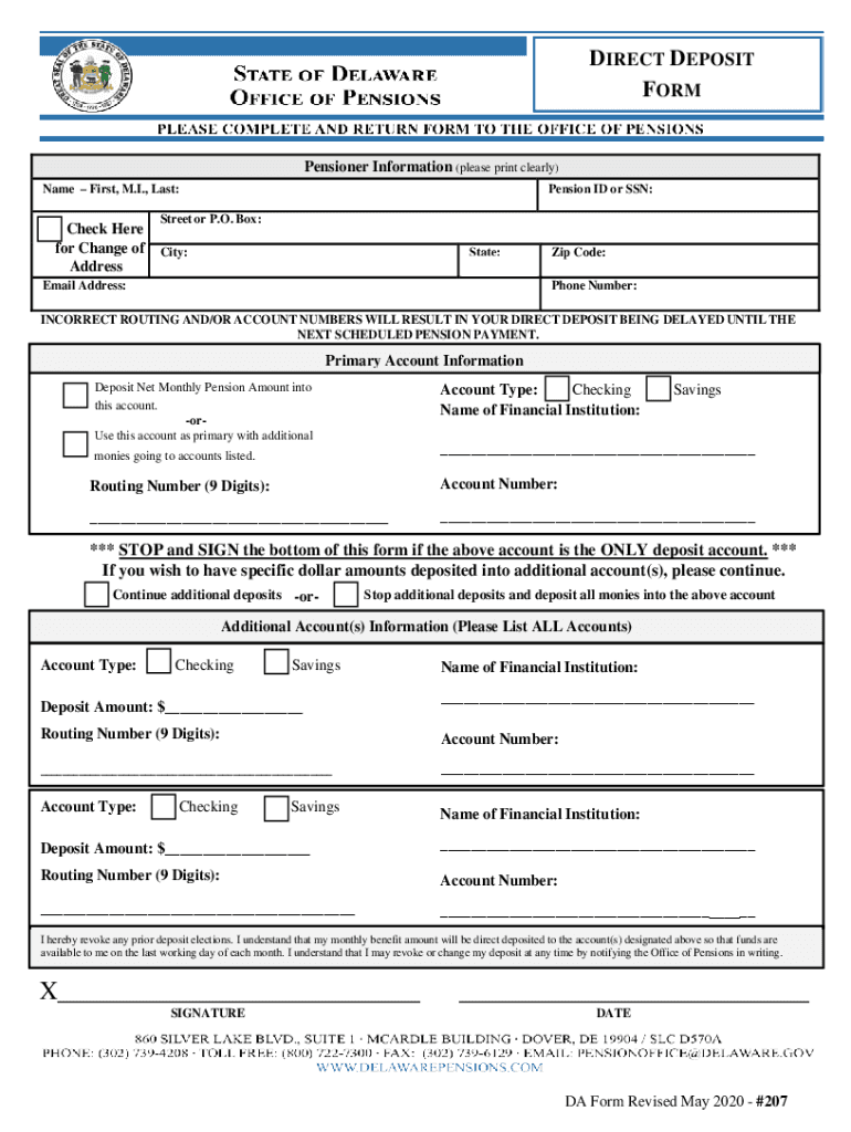 Fillable Online DA form revised nov 2019 Fax Email Print - pdfFiller