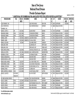 Fillable Online View the State of New Jersey Medicaid Fraud Division ...