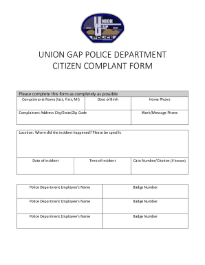 Fillable Online Citizen Complaint Center - U.S. Department of Justice ...