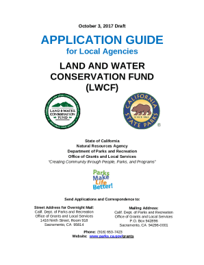 CA State Parks Doc Template | pdfFiller