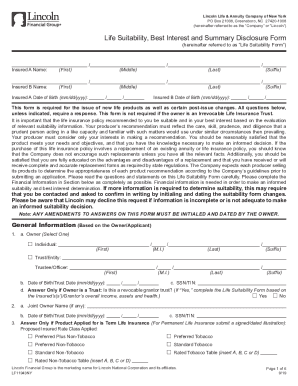 Fillable Online Contract Change Request Form - Lincoln Financial Group ...