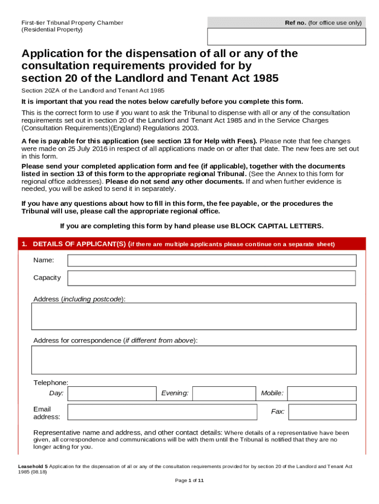 First-tier Tribunal Property Chamber - LEASE Advice Doc Template ...