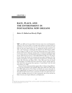 Fillable Online RACE, PLACE, AND THE ENVIRONMENT IN ... - Serve Learn Sustain Fax Email Print ...