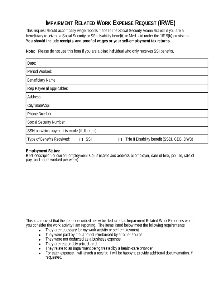 BWE Request Template Doc Template | pdfFiller