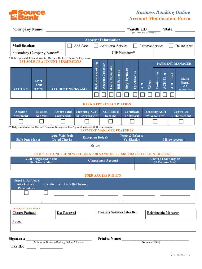 Fillable Online FirstBank Puerto Rico English Electronic Banking ...