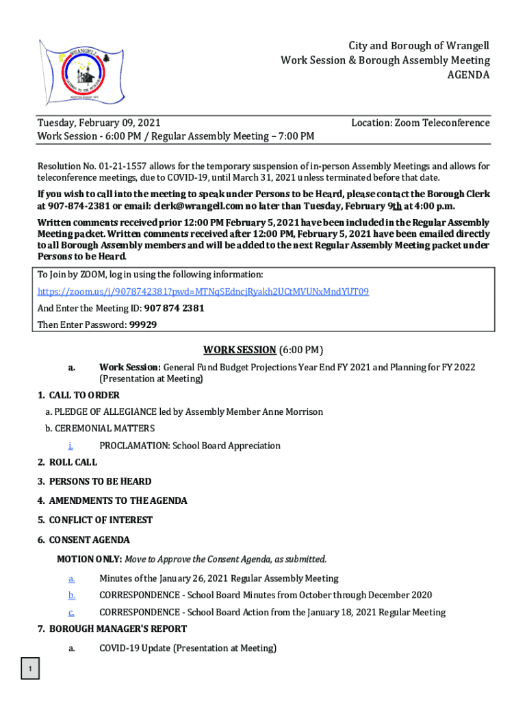 Fillable Online Location: Zoom Teleconference Fax Email Print - pdfFiller