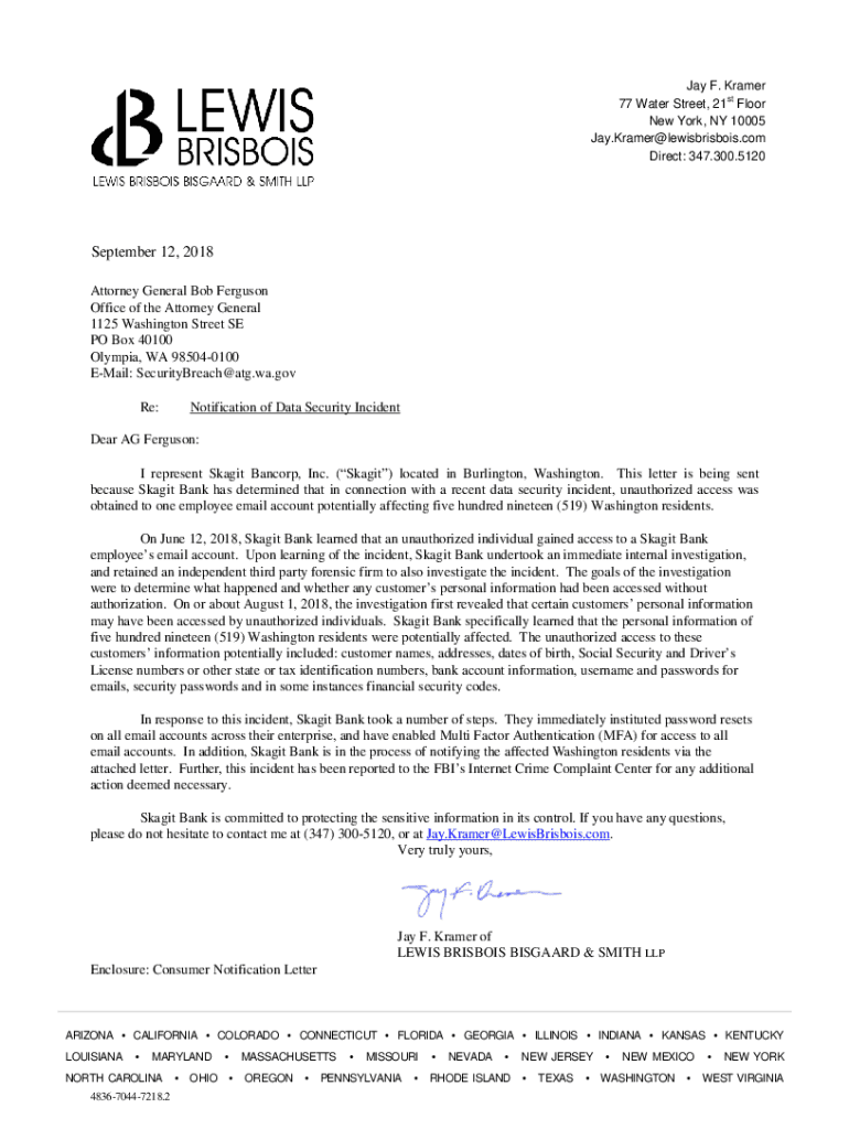 Fillable Online U.S. Cybersecurity and Data Privacy Outlook and Review ...