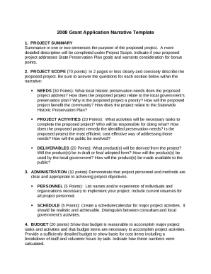 44 Printable Grant Proposal Template s - Samples ... Doc Template ...