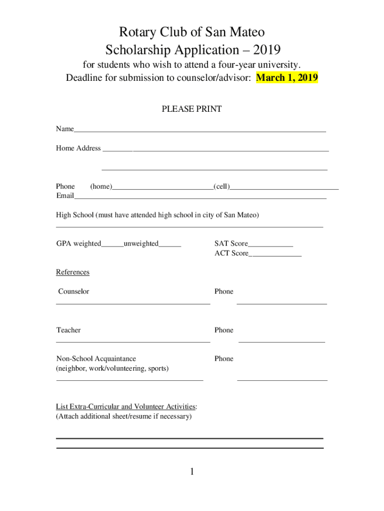 Fillable Online Application Cover Page (revised January 2019) Fax Email ...
