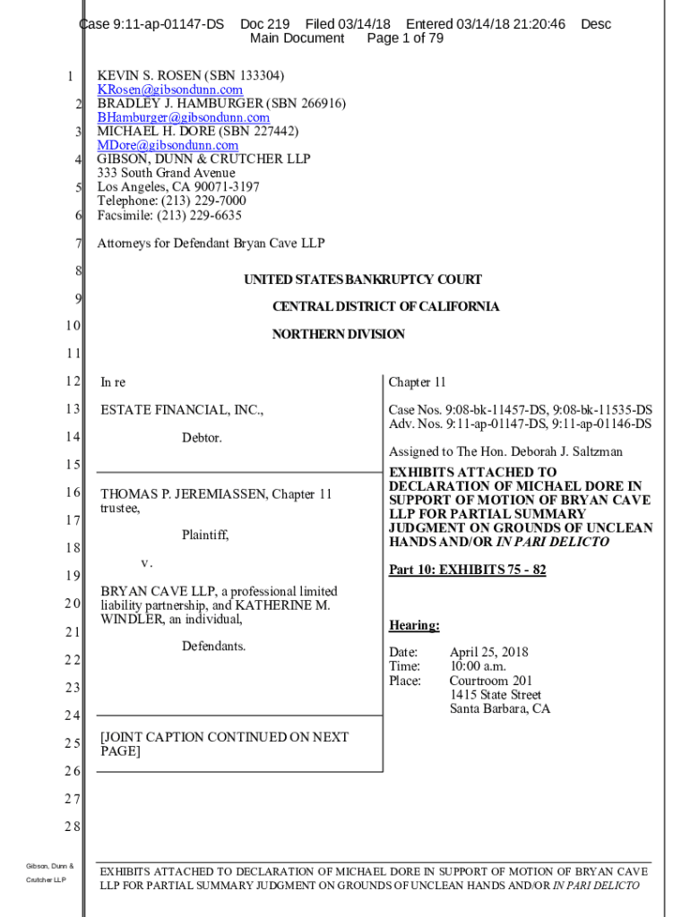 Fillable Online pro hac vice PACHULSKI STANG ZIEHL & JONES LLP Fax Email Print - pdfFiller